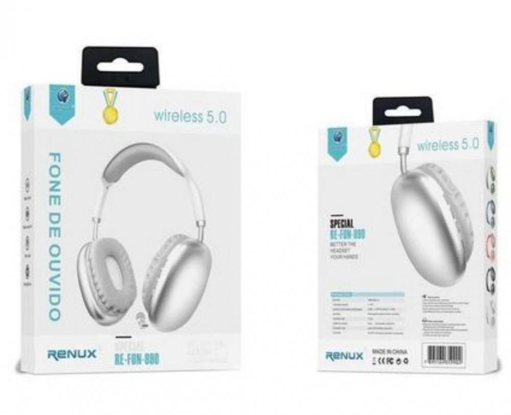 Red Sky Drop - Fone bluetooth abafador Renux - Meu catálogo fácil!