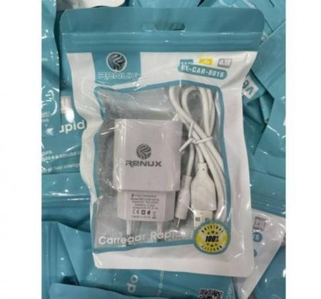 Red Sky Drop - Carregador Renux 3.1A (v8) - Meu catálogo fácil!