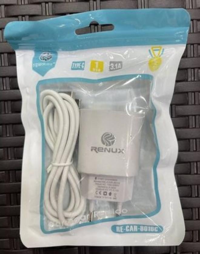 Red Sky Drop - Carregador Renux 3.1A( typ-c) - Meu catálogo fácil!